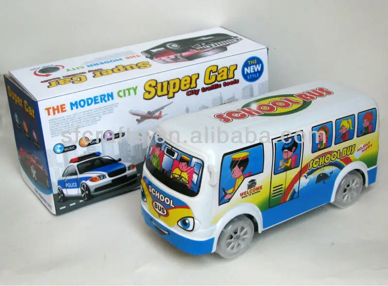 Bump And Go Bus,Electronic Bus,Bo Bus With Music And Light - Buy Toy ...