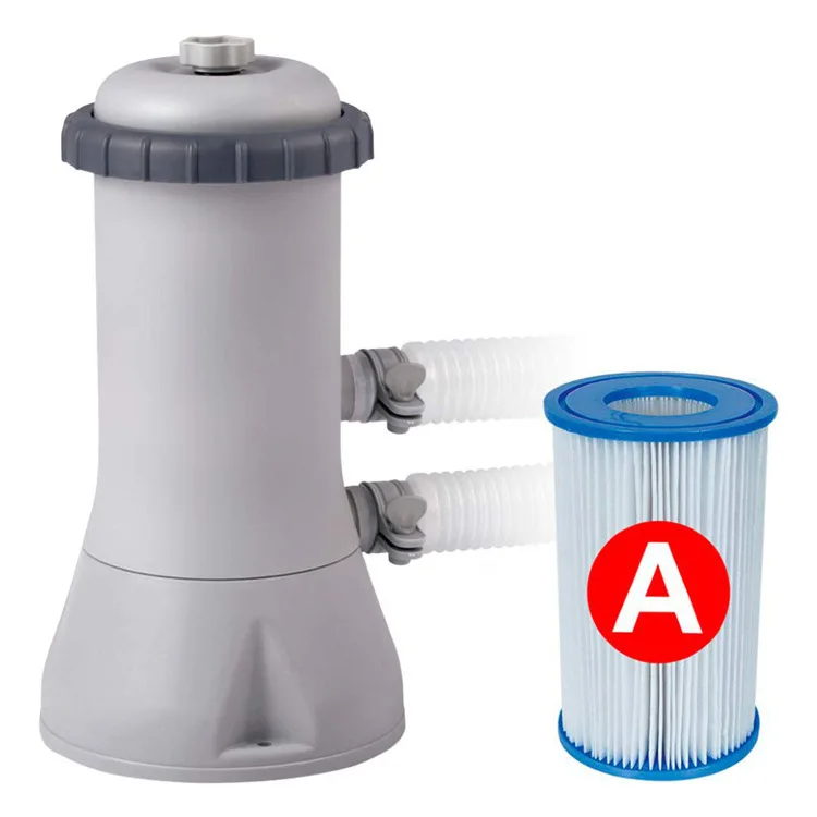 INTEX 28604 Inflatable Swimming Pool with 530 GPH Filter Pump