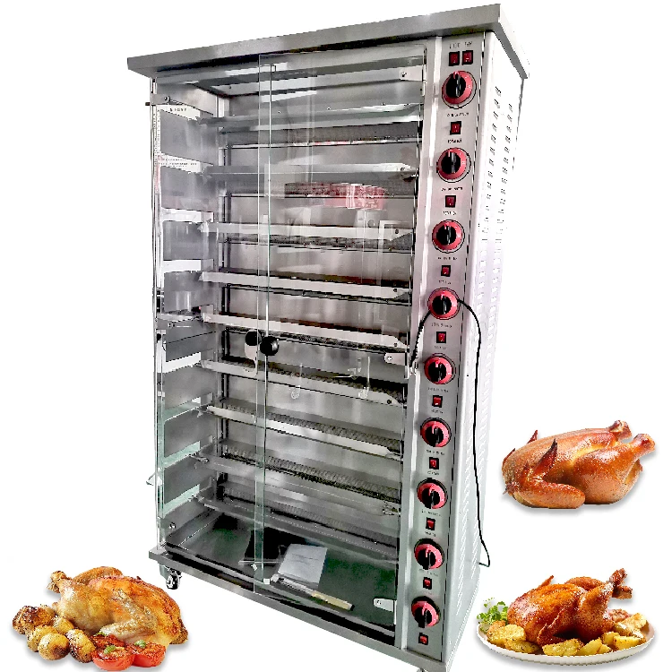 Gas Grill Chicken Rotisserie Oven - Efficient Roasting