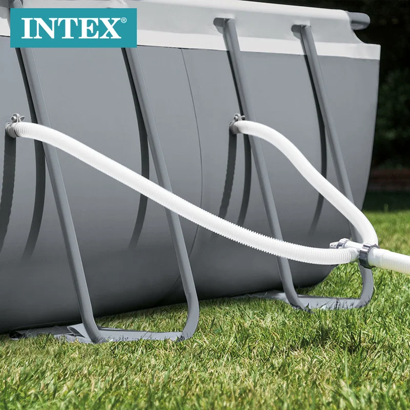 INTEX Ultra XTR Rectangle Above Ground Swimming Pool 32FT