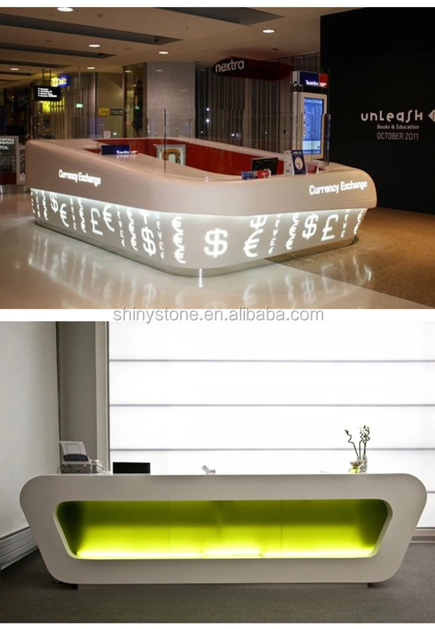 Oval Island Countertop - Corian Mint Ice Custom Design