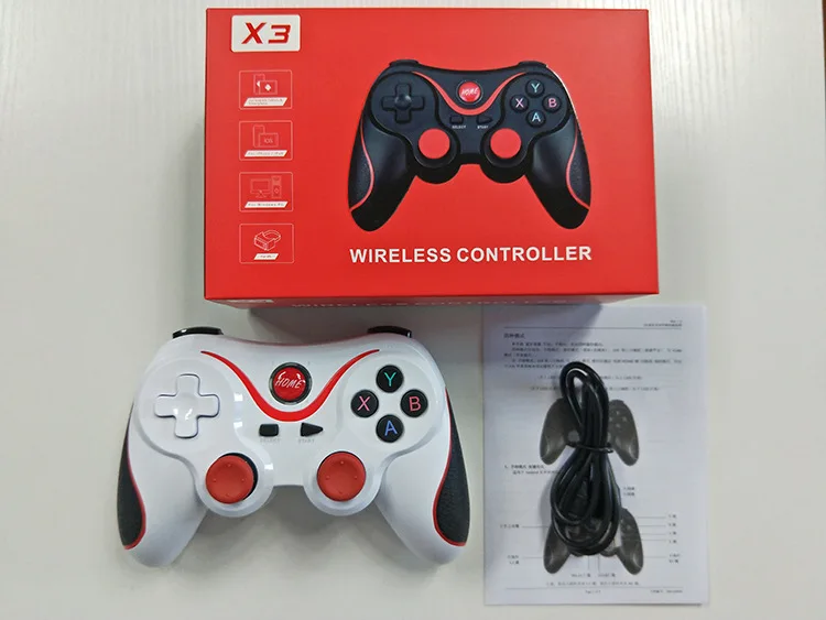BT3.0 T3 X3 Wireless Gaming Controller for PC & Android