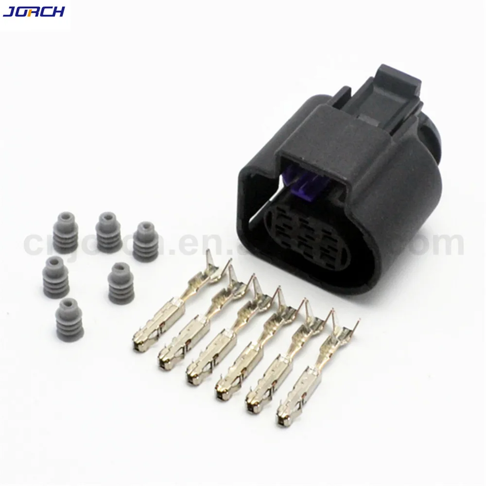 산소 속도 센서 커넥터 1928404669For VW AUDI 4H0973713 6 웨이 6 핀 차량 속도 가속기 페달 자동차 ...