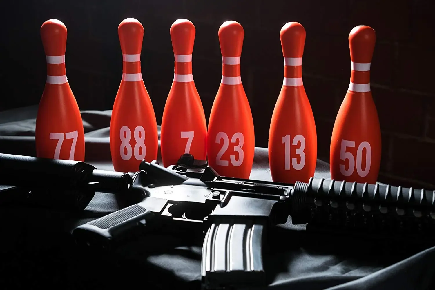 Reusable Bowling Pins Shooting Targets Range Practice Target Set Works ...