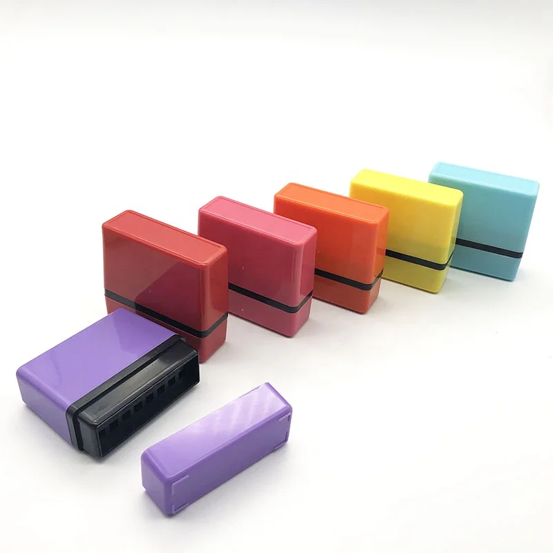 Colorful 52*15mm Flash Stamp Materials with 7mm Thickness Flash Foam Pad