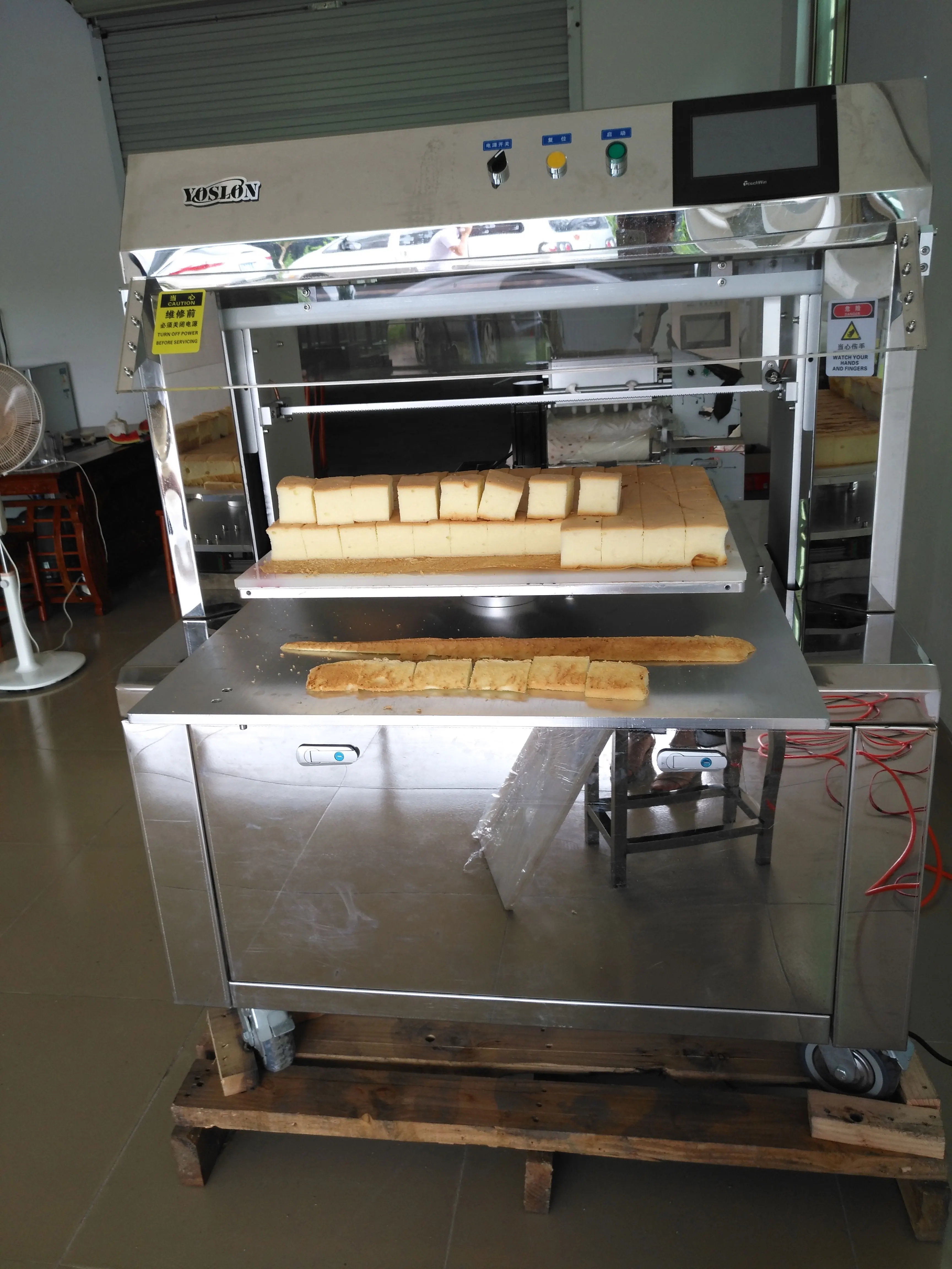 Yoslon Commercial Fully Automatic Cake Sprinkles Machine