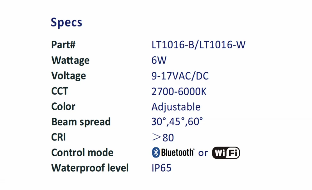 Lt1016-w/b 2020 Hot Sales Smart Wireless Wifi Remote Control Dimmable ...