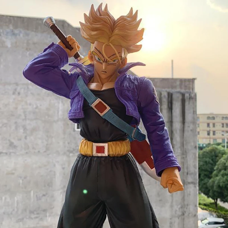 50cm Big Size Anime Figure Dragonball Z Goku Trunks Action Figure Gk ...