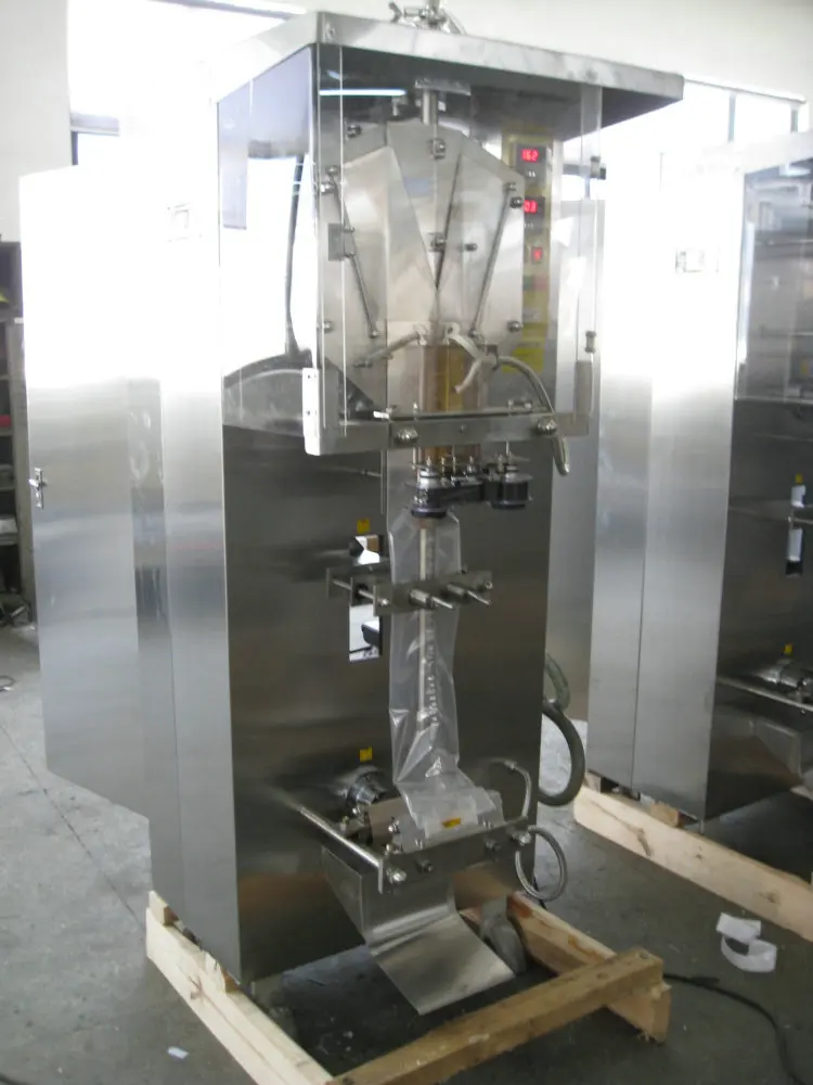 As1000 Automatic Liquid Filling Sealing And Packing Machine Pe Film ...