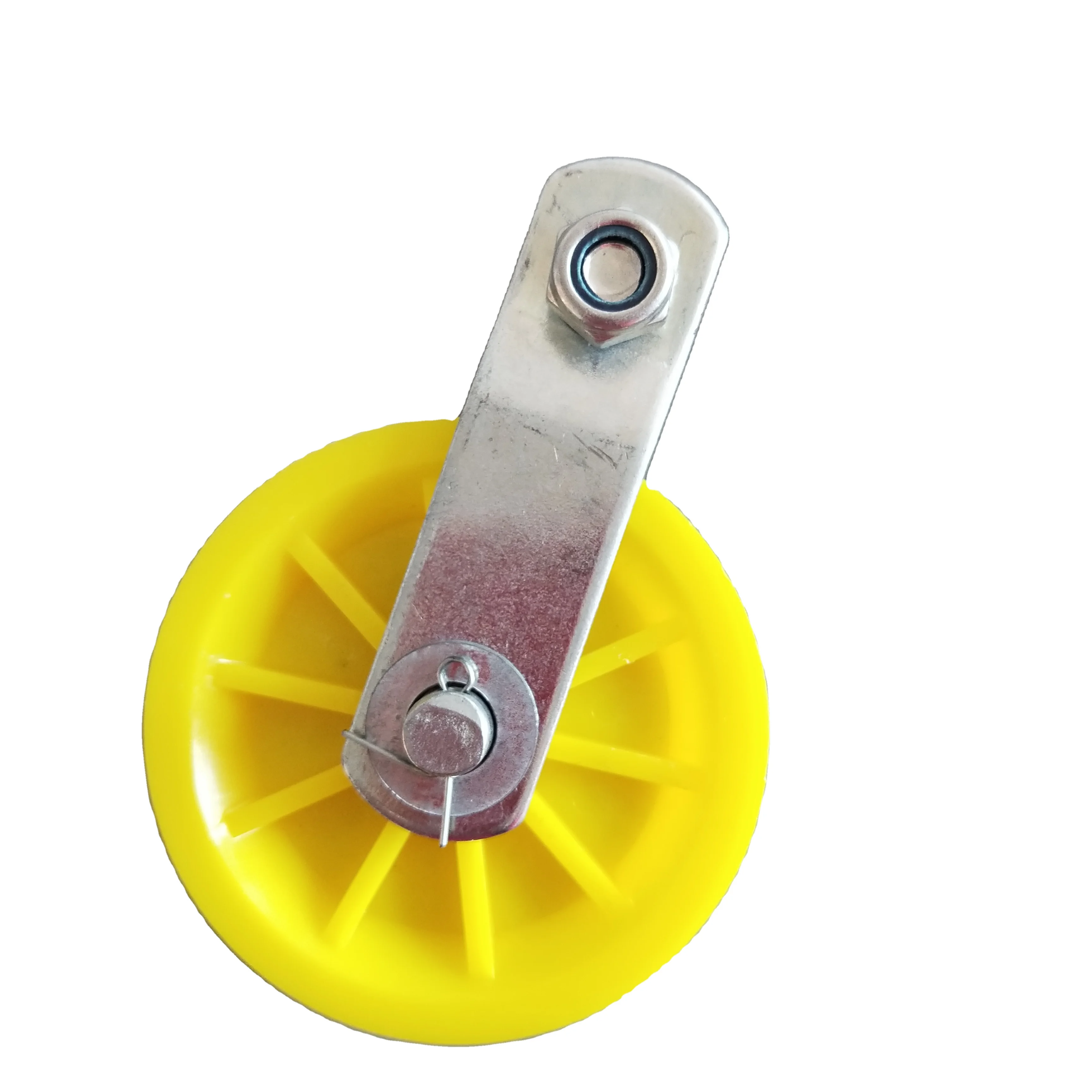 Nylon Pulley 90mm 3 1/2'' Poultry Pulley For Automatic Poultry Feeding ...