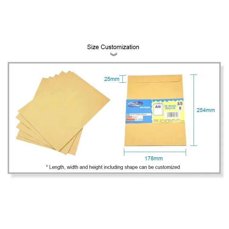 Customized Packaging Envelopes - Elegant & Self Sealing