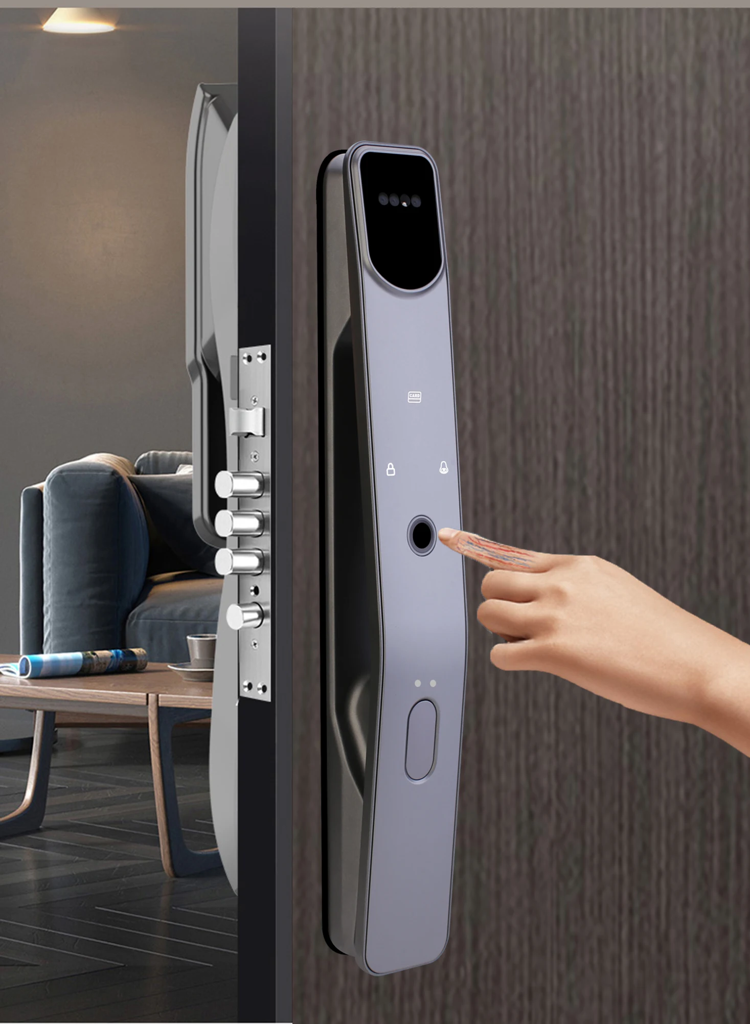 Smart Door Lock with Face Recognition - Secure & Convenient