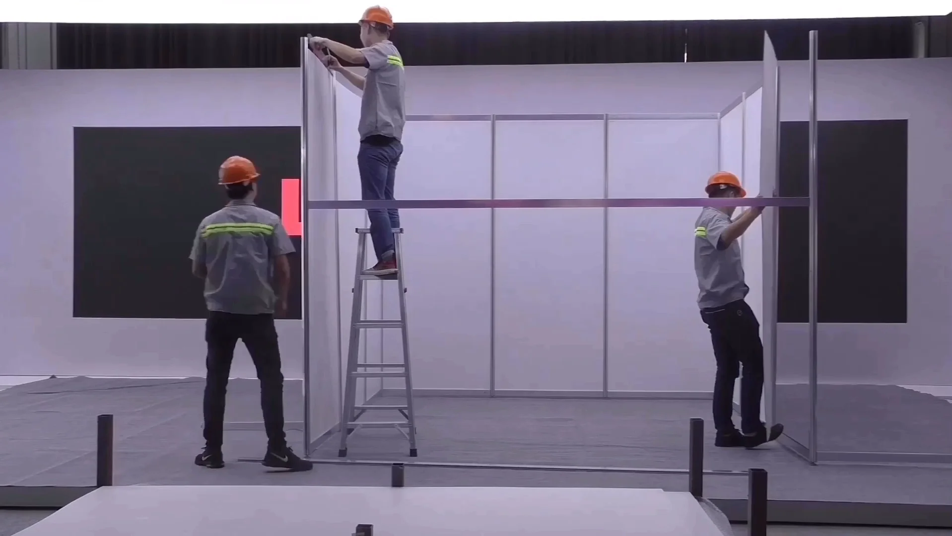 (11) Factory 6x3 Eight Way System Tradeshow Booth For Display - Buy ...