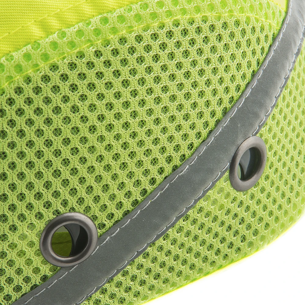 Hexon Baseball Hard Hat - Reflective, Yellow, Detachable Shell