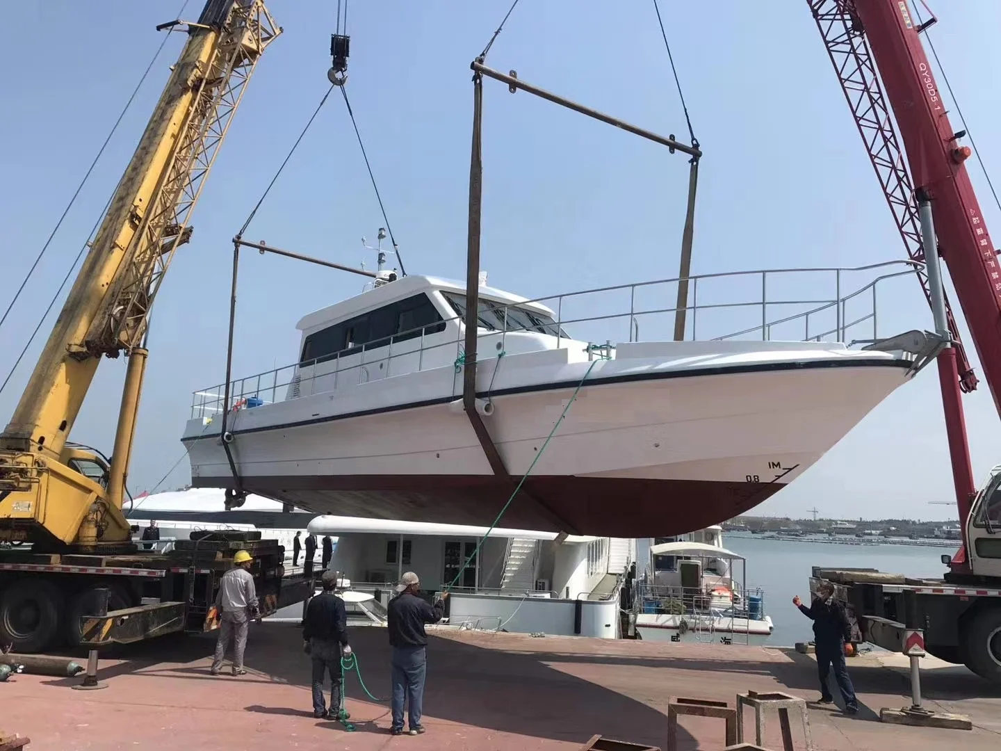 Fujin Boat Brand New 8.5 Meters 28 Foot Aluminum Catamaran Boat Made In ...