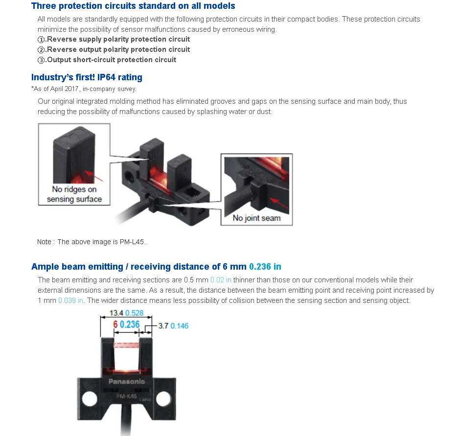New Original Amplifier Built-in / U-shaped Micro Photoelectric Sensor Pm-u25 - Buy Pm-u25 Sunx,U ...