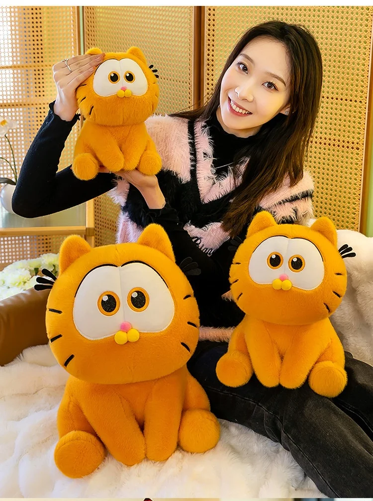 Internet Celebrity Garfield Cartoon Cat Doll Cute Plush Pillow Toy ...