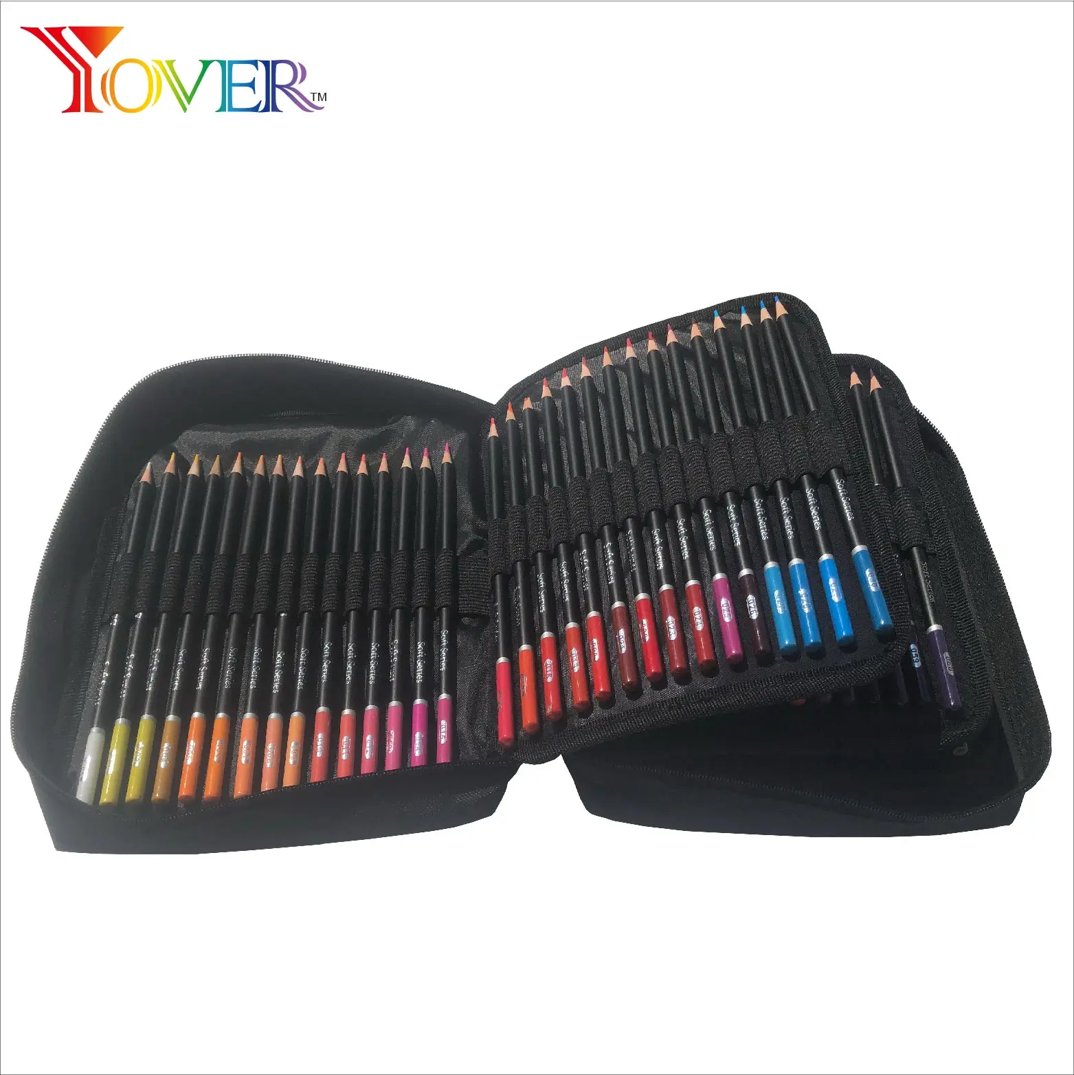 New 120pcs Assorted Colored Pencils Drawing Set In Nylon Case - Buy ...