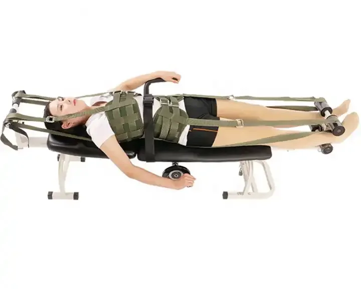 2023 Factory Price Medical Foldable Cervical And Lumbar Traction Bed ...