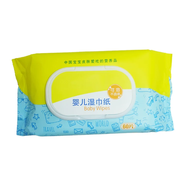 Wholesale Customized Logo No Addition Custom Logo Abc Baby Wet Wipes ...