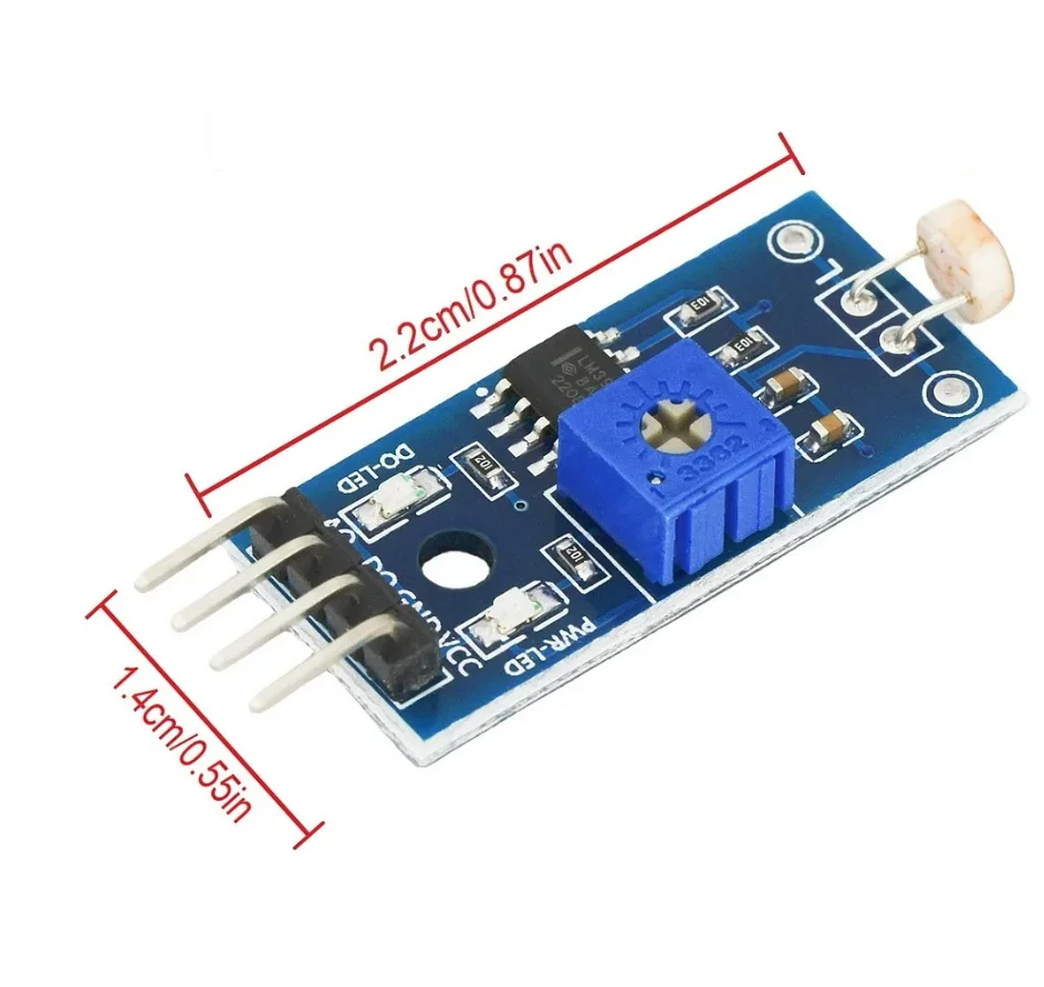 Photosensitive Sensor Module - 3.3-5V 4 Pin Detection