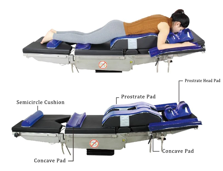 Medical Gel Positioner Pad - Cervical Spine Surgery Aid