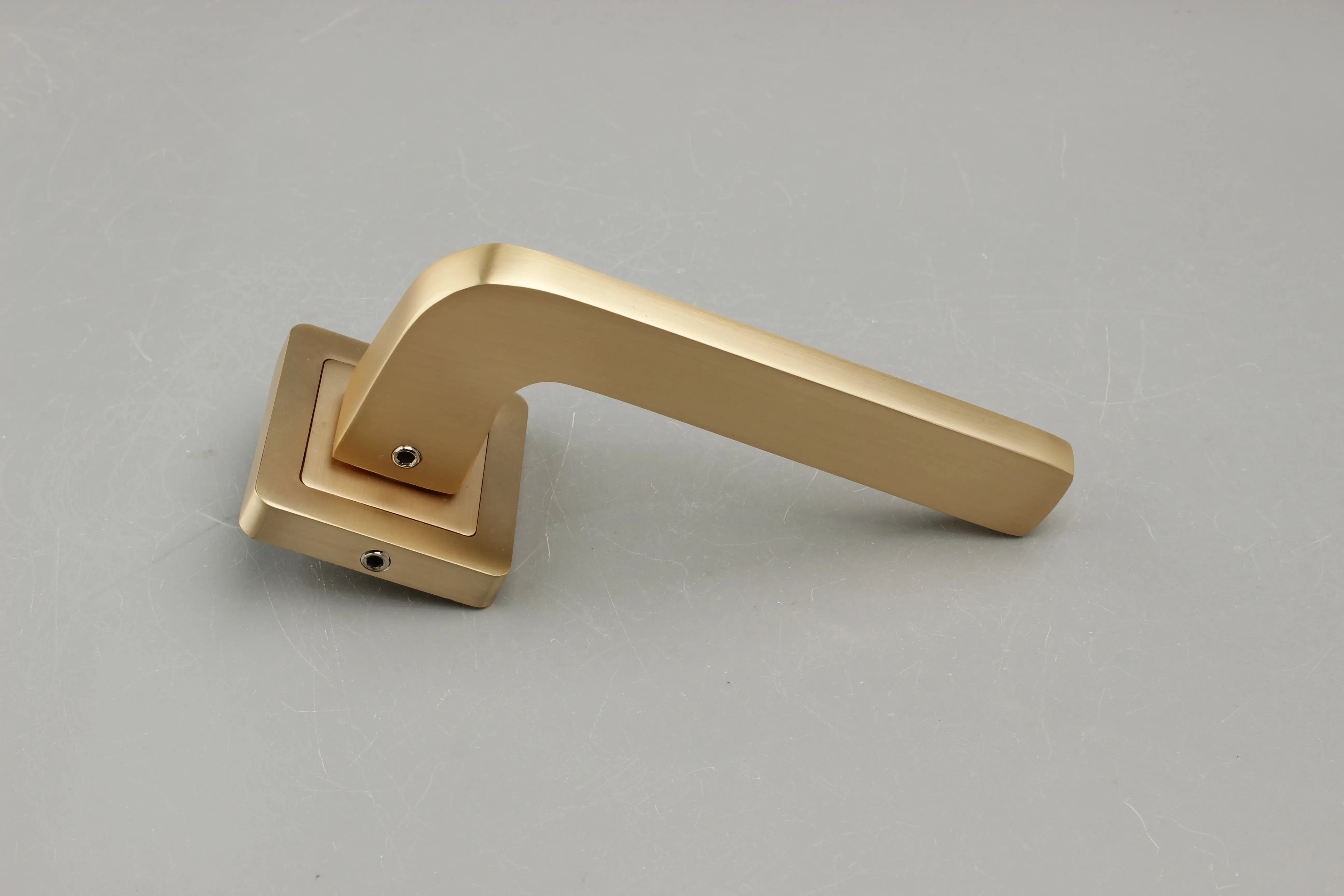 Aluminum Alloy Door Handles Modern Zinc Alloy Design Gold Black Color ...
