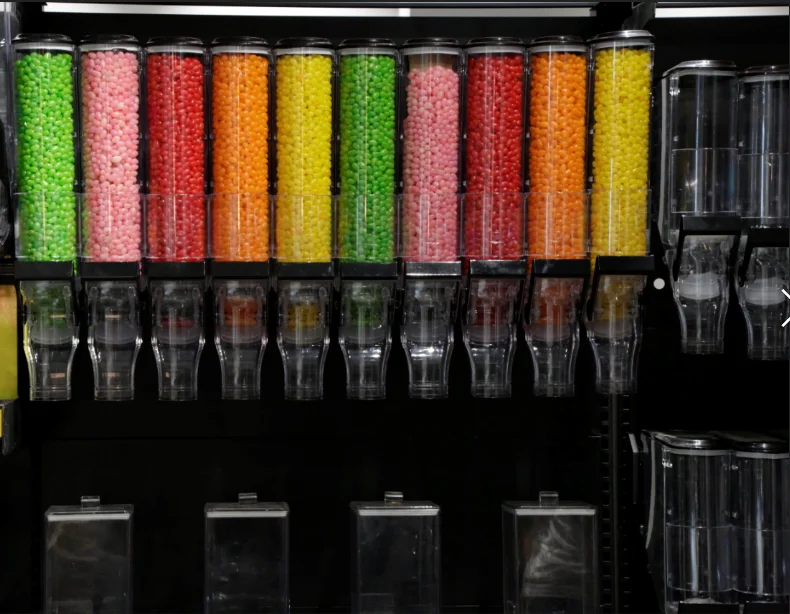 10l Gravity Candy Dispenser - Buy Candy Dispenser,Candy Dispenser Bulk ...