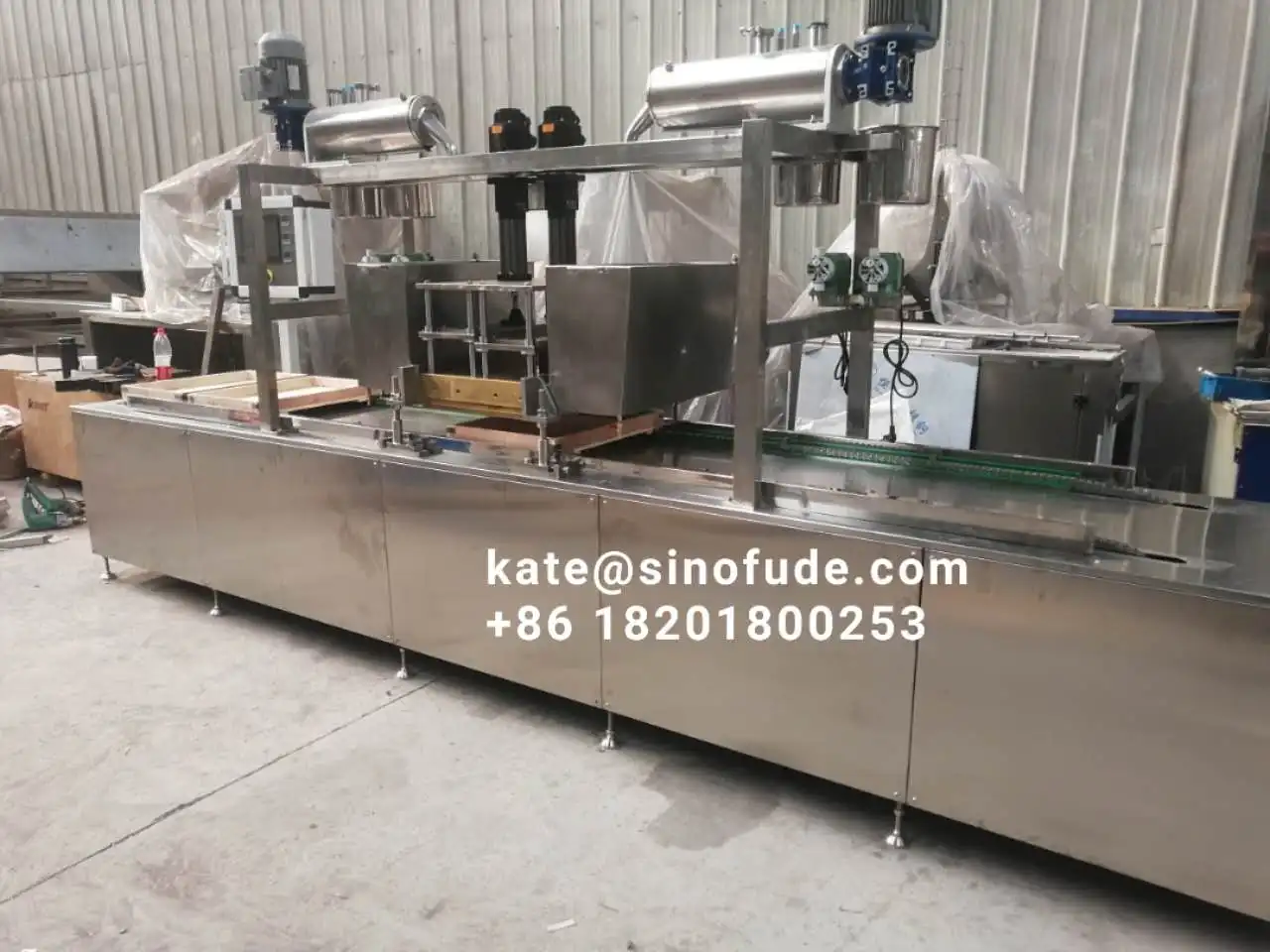 Shanghai Pectin Gealtin Starch Mogul Line Soft Candy Machine Jelly ...