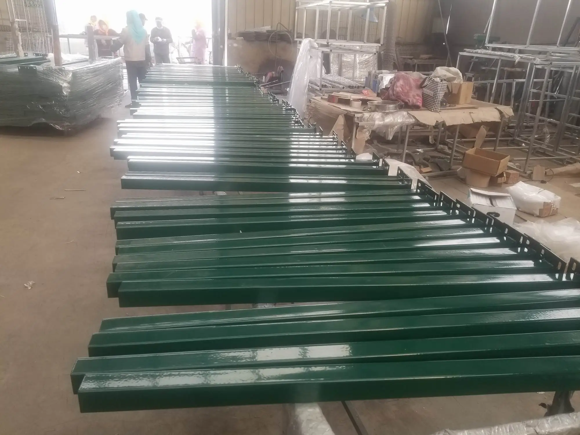 Powder Coated Square Fence Tube Fence Post - Buy Garden Fence Post ...