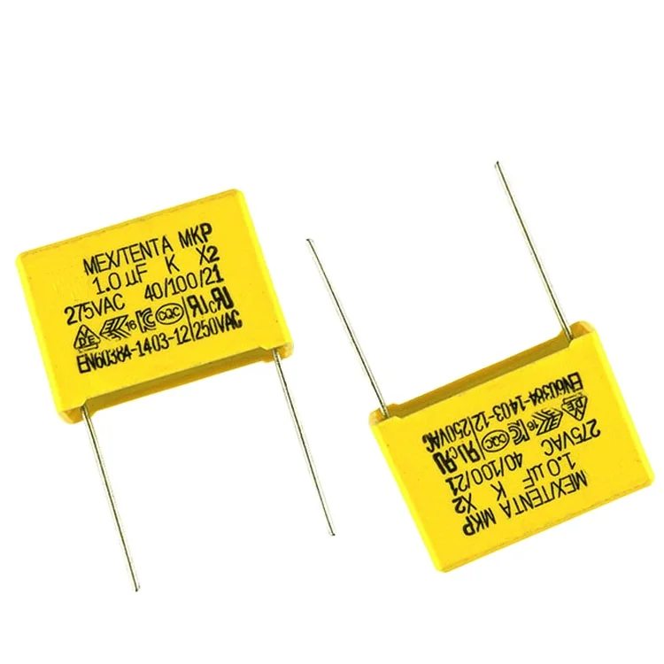 Low Prices Yellow Mkp X2 Capacitor 104 275vac 334k 105k 0.1uf 0.47uf 0 ...
