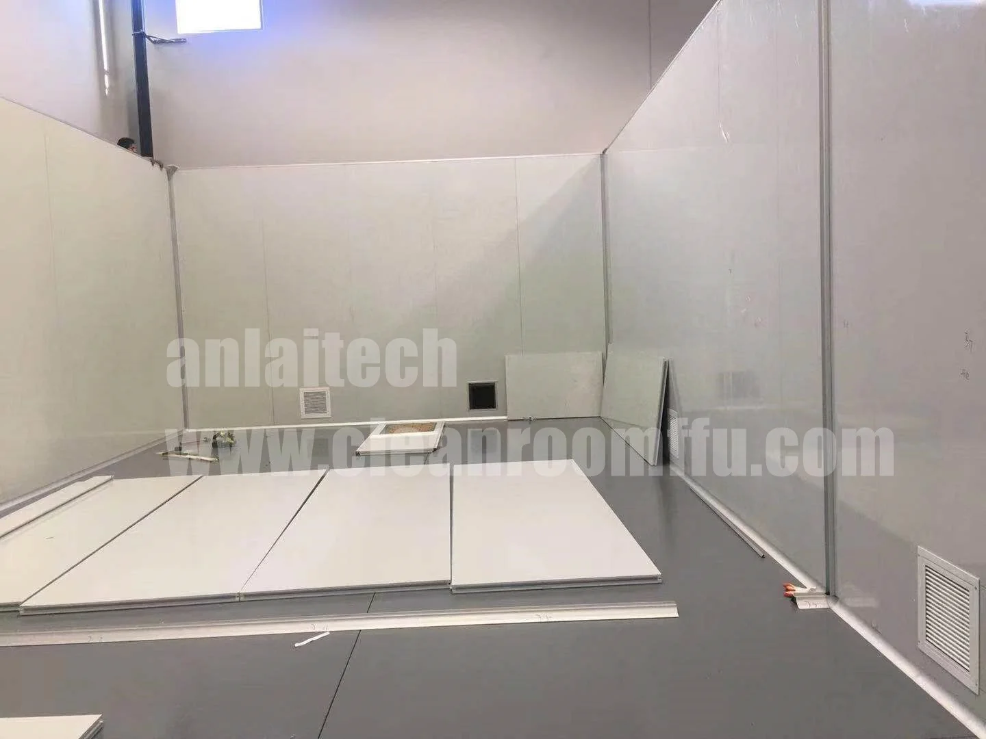 Negative Pressure Lab Clean Room - Anlaitech GMP Standards