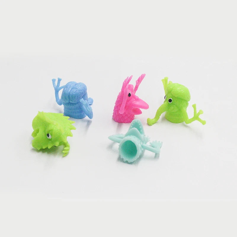 Little Mini Monster Finger Puppets Capsule Tpr Plastic Superstar Custom ...
