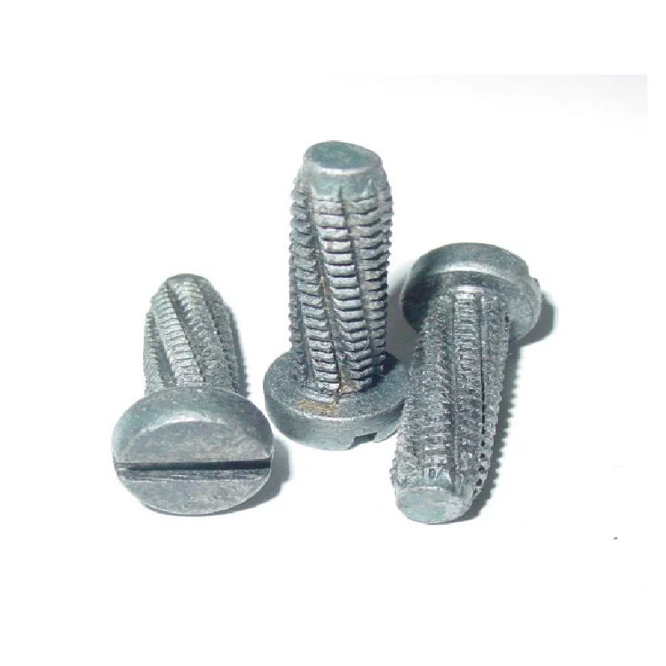 Din7513 Slotted Thread Cutting Metal Screw Steel Zinc Plated - Buy Din ...