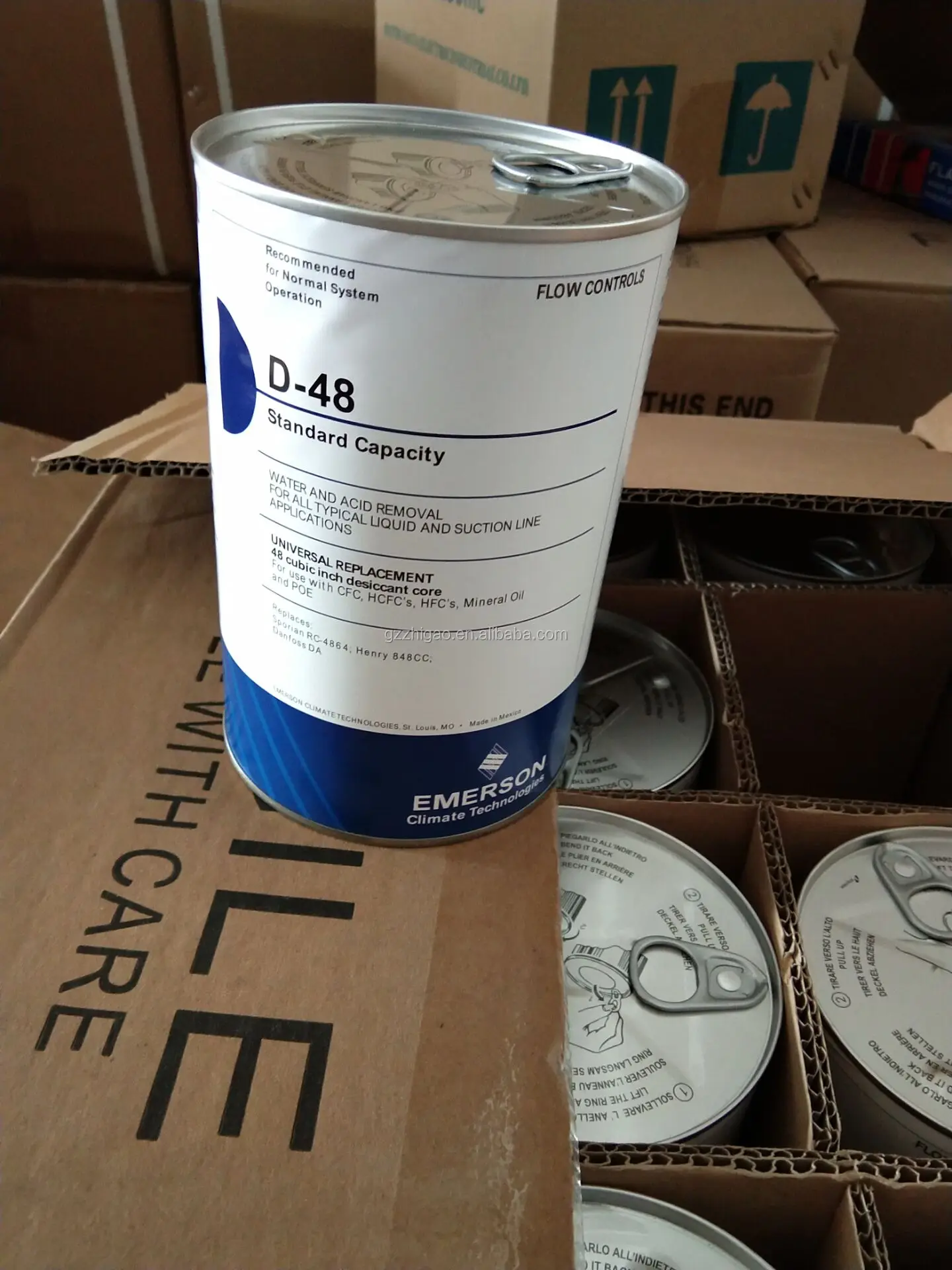 Emerson D48 Filter Drier - Reliable Refrigeration Parts