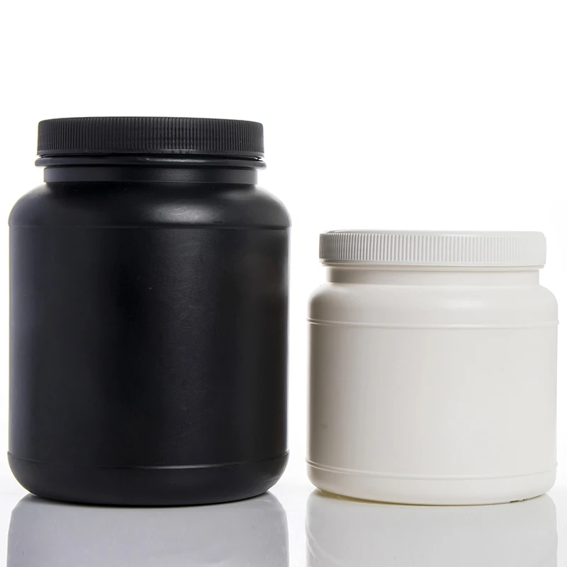 1100ml HDPE Plastic Protein Powder Container - Wholesale