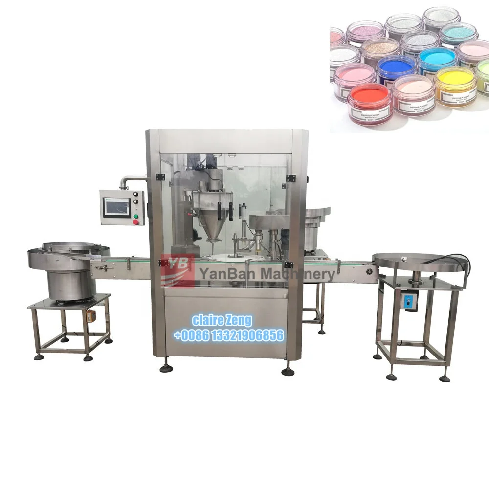 Automatic Spice Jars Packaging Machines Auto Spice Powder Plastic ...