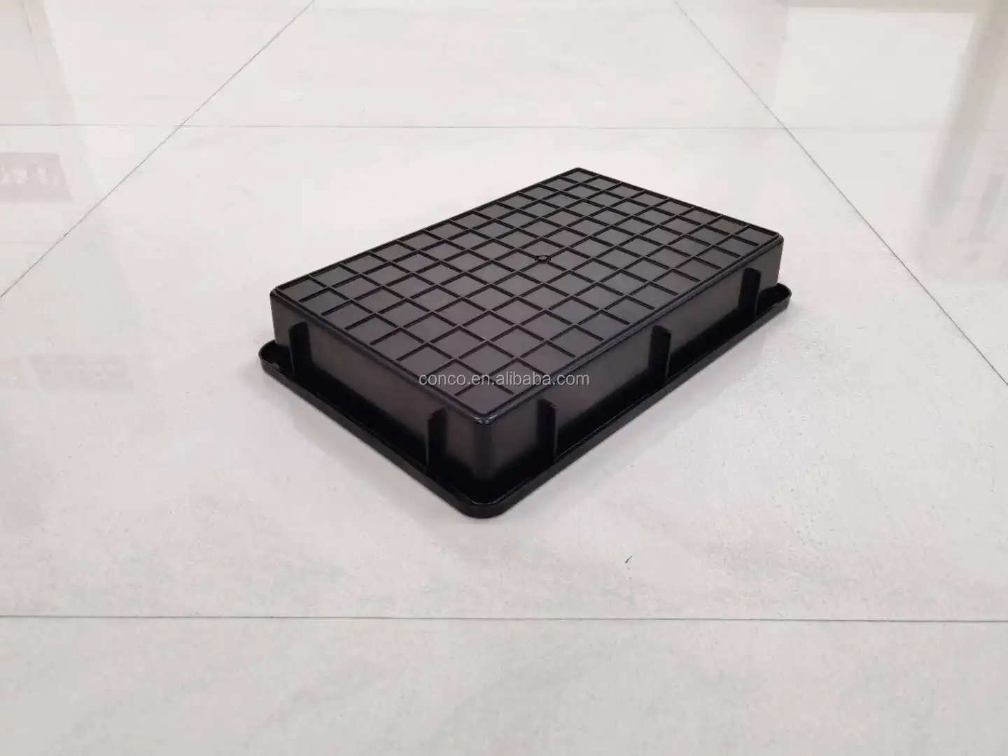 375x250x 65 Mm Esd Anti-Static Tray Plastic Esd Stacking Tray Cop- 375