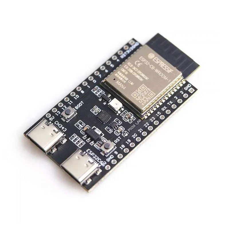 ESP32-C6 Development Board - 4MB/8MB Flash, RISC-V Core