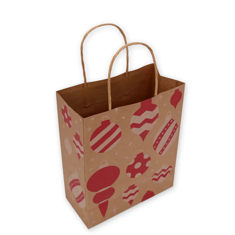 Eco Friendly Recycled Kraft Paper Bags With Twisted Paper Handles Buy