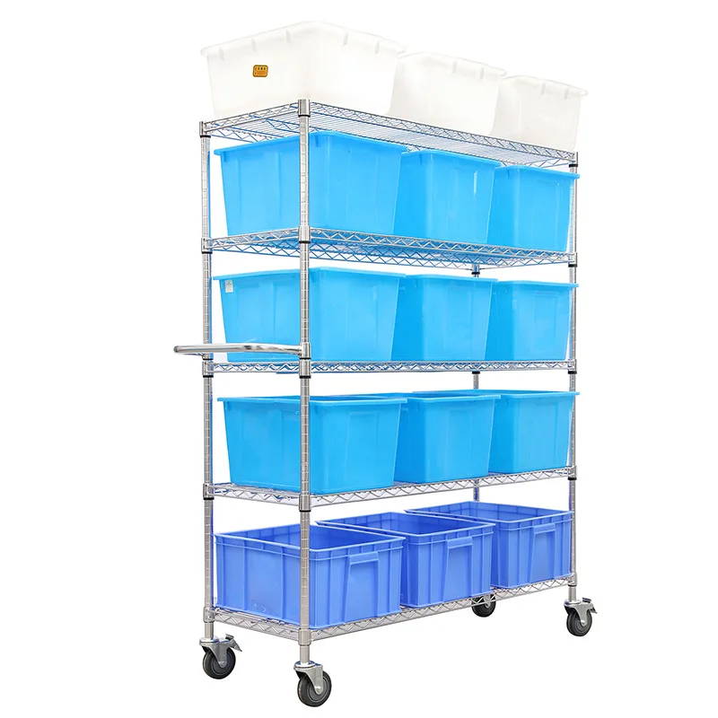 Multifunctional Stacking Racks Wire Mesh Vegetable Fruit Supermarket ...