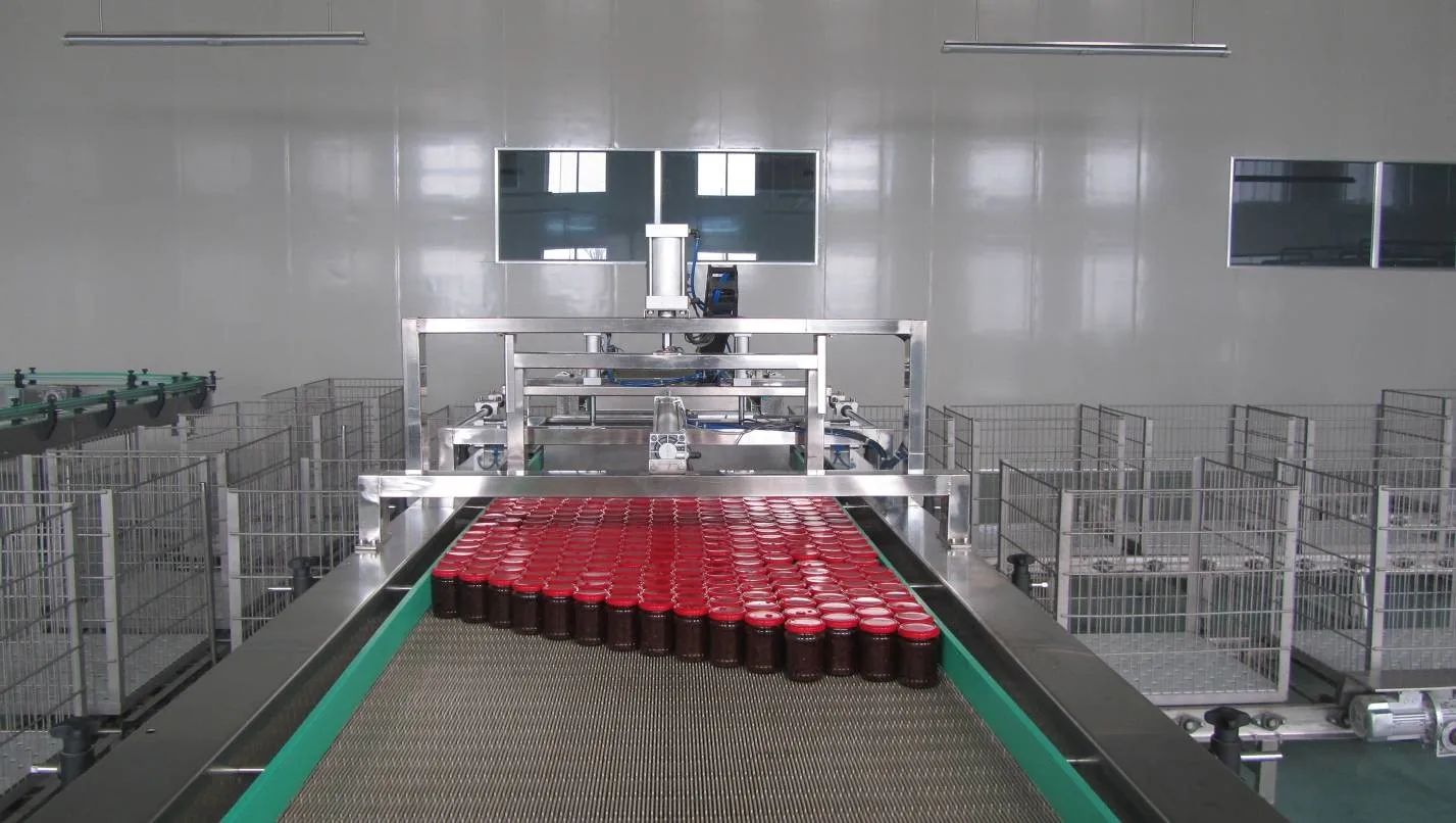 Fully Automatic Canned Tuna Processing Line Sea Food Retort Machine Loading Unloading Line ...