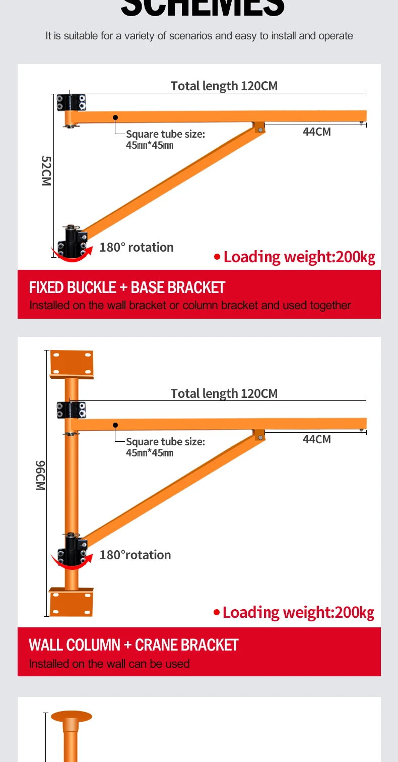 Jinteng 200kg Mini Folding Crane & OEM Customization | Wholesale