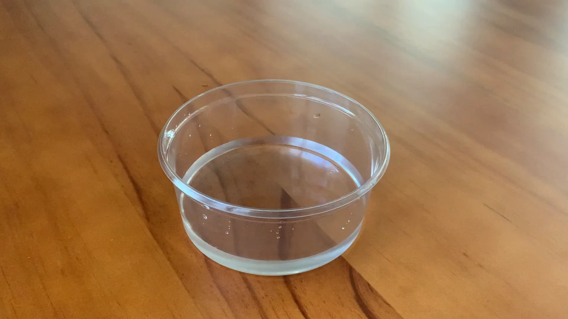 8.8 Oz 250ml Disposable Clear Plastic Pet Food Delicatessen Cup Take ...