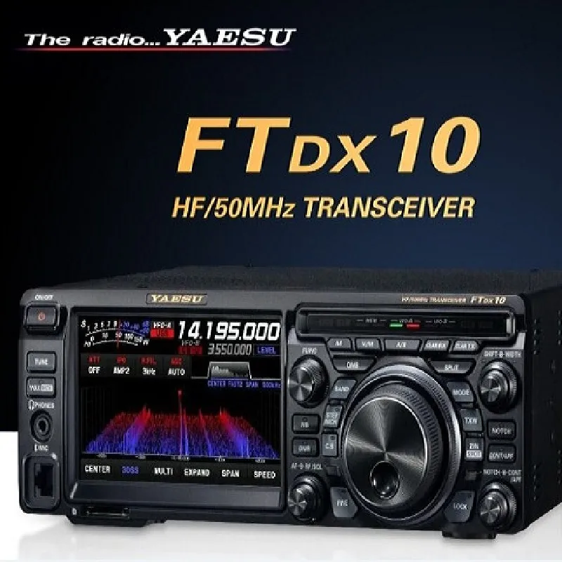 YAESU FTDX10 100W SDR Shortwave Radio for Reliable Communication ...