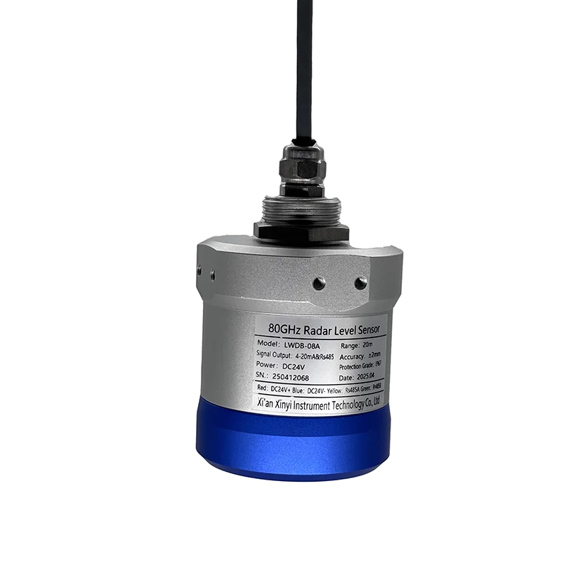 80GHz radar Level Sensor High Precision Intelligent Frequency ...