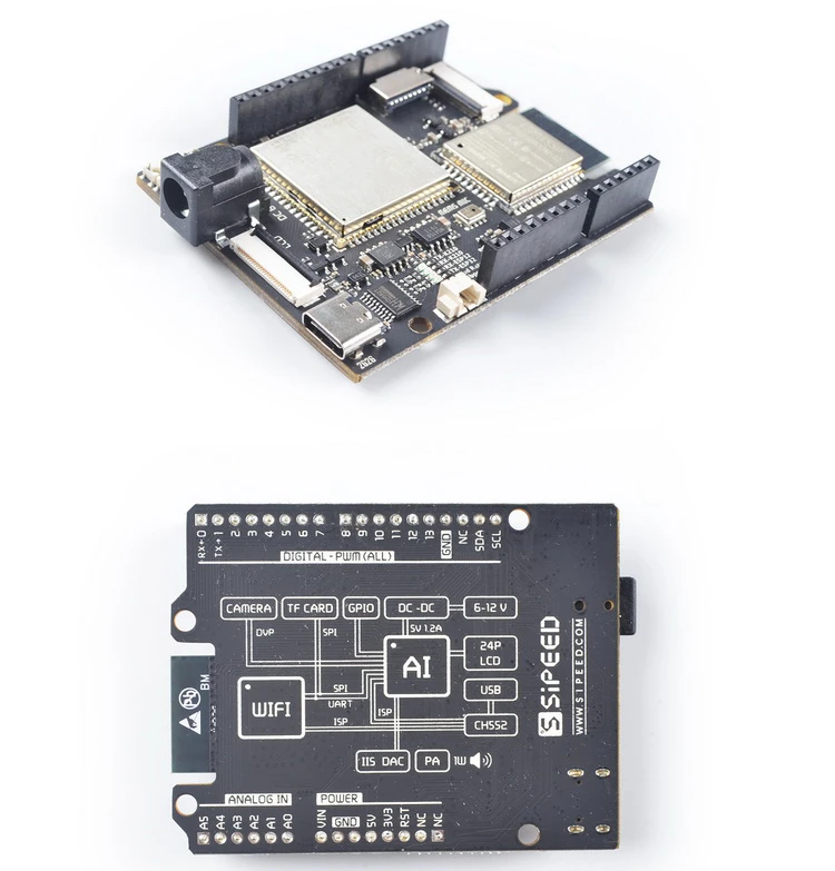 K210 RISC-V Ai+iot Development Board - Face & Voice Recognition