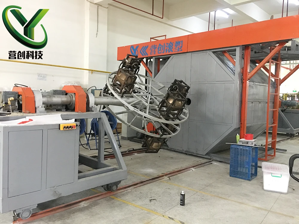 3 Arm 5 Station Carousel Rotomoulding Equipment