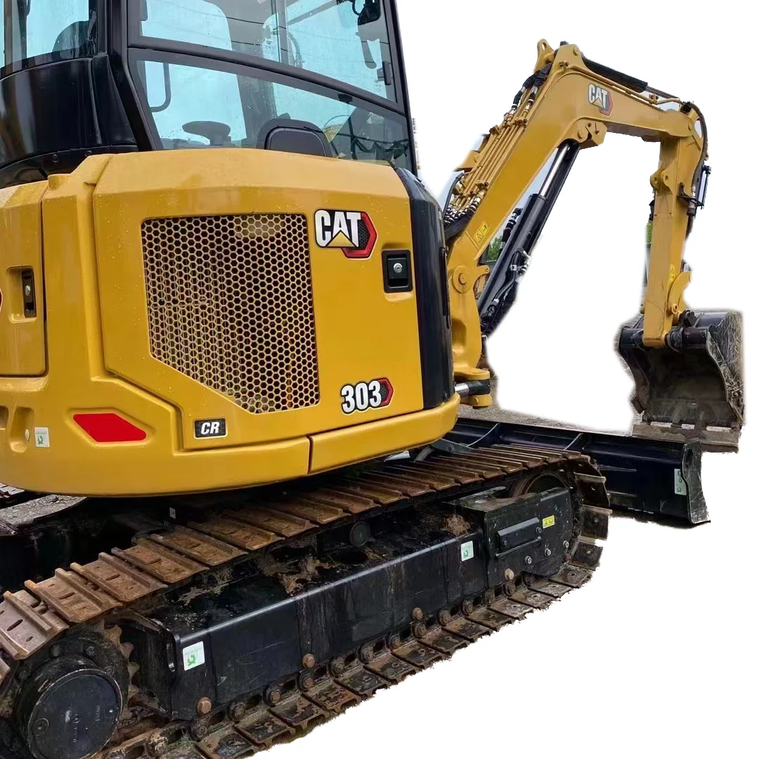 Used Caterpillar 303d Mini Crawler Excavadora Digger Small 5 Ton 6 Ton 7 Ton Excavator Cat 303 ...
