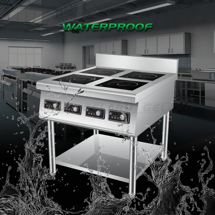 Commercial Electric Induction Stove with 4 Digit LED Display